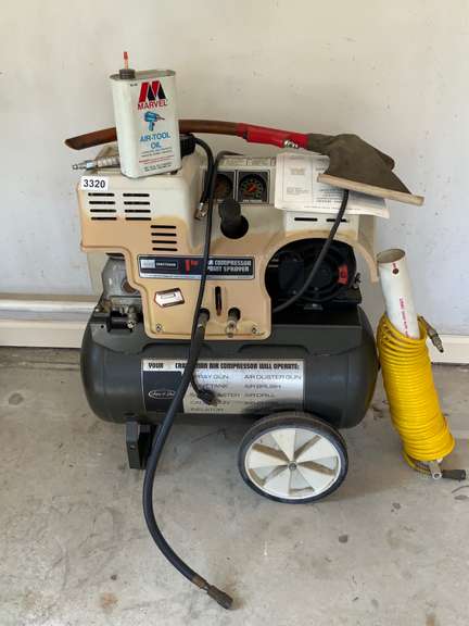 Craftsman 1HP Air Compressor/Paint Sprayer - Coastal Downsizing LLC