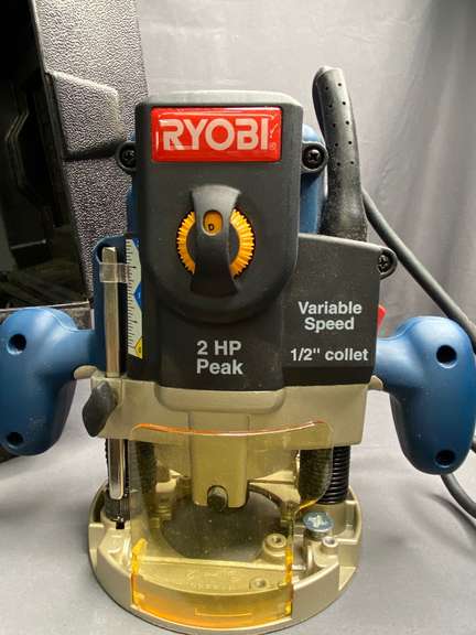 Ryobi 2HP Peak Router, powers on - Coastal Downsizing LLC