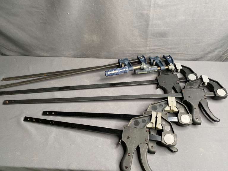 Assorted Clamps, 20”, 27.5, 32”, (2 of each size) - Coastal Downsizing LLC