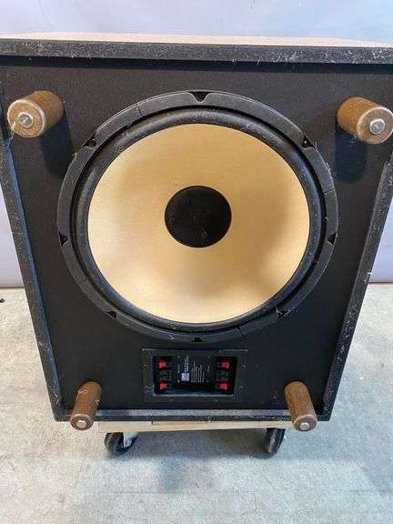 Vintage BSR Speakers And Subwoofer (Untested) Speakers Are Model DR ...