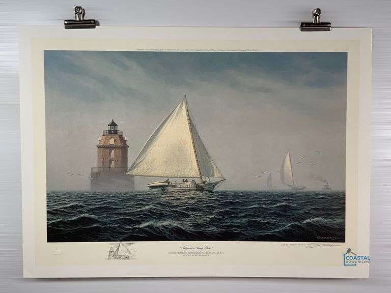 John M. Barber Limited Edition Collectors Print, Signed and Numbered 3/ ...