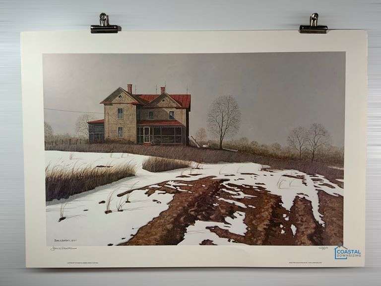 John M. Barber Limited Edition Collectors Print, Signed and Numbered ...