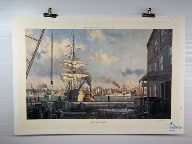 John M. Barber Limited Edition Collectors Print, Signed and Numbered 3/ ...