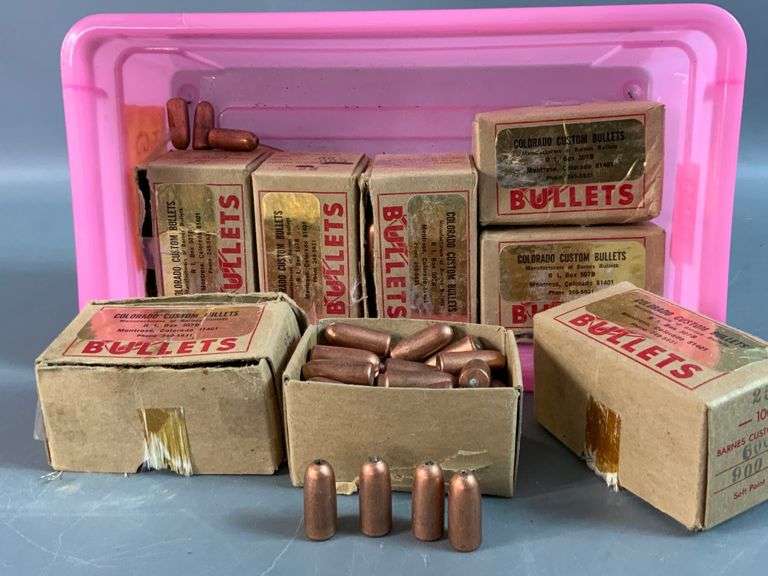 Colorado Custom Bullets, 600 Caliber 900 Grain Soft Point Bullets, 8 ...