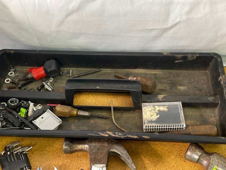 Assorted Tools in Toolbox (one clip missing on toolbox) - Coastal ...