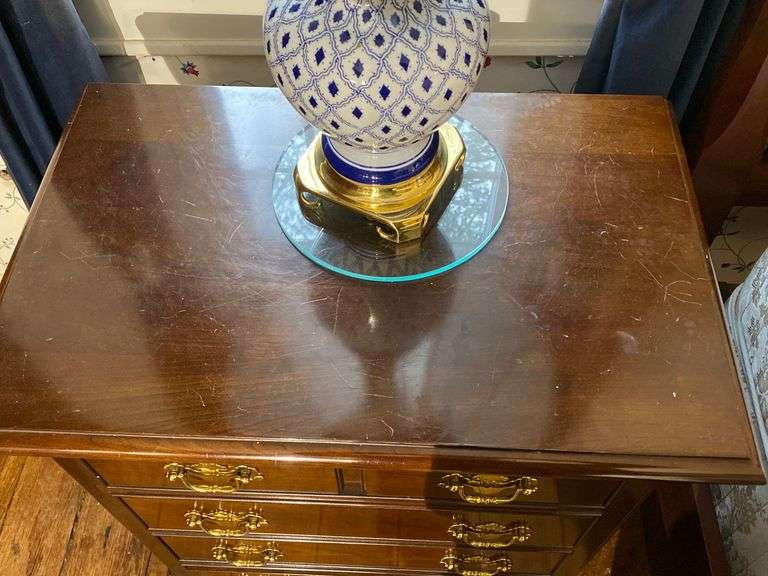 Stickley Cherry 4 Drawer Night Stand 25” Wide x 16” Deep x 29.5” Tall ...