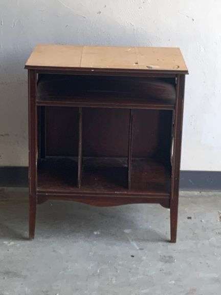 Vintage Record Stand Project Piece, 24” Wide x 28” Tall x 18” Deep ...