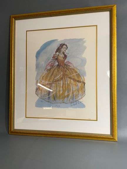 Disney Art Editions -Signed Lithograph 298/975 Ann Hould-Ward, Original ...