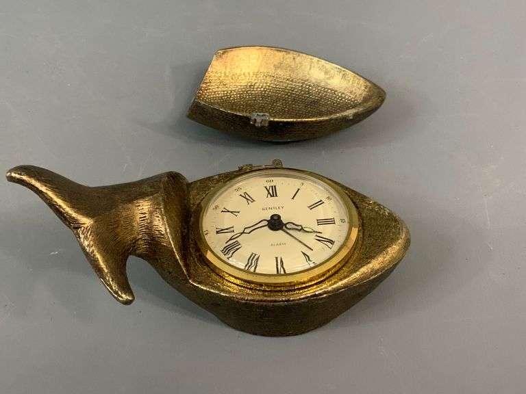 Vintage Bentley Whale Alarm Clock Wind Up-West Germany (works ...