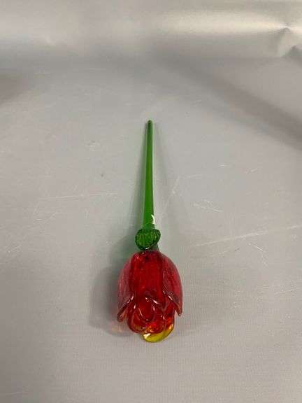 Assorted Colored Glass Decor Items - Coastal Downsizing LLC