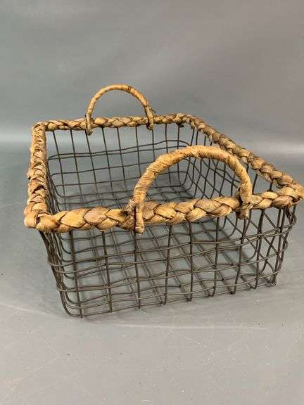 Decorative Wire Basket - Coastal Downsizing LLC