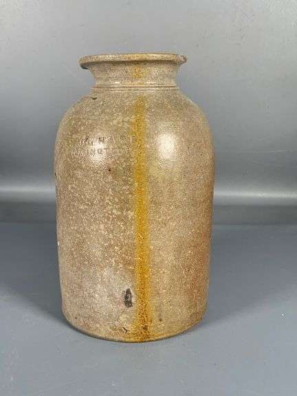 Vintage WM Hare Crock - Wilmington, Delaware Pottery, Signs of Wear ...