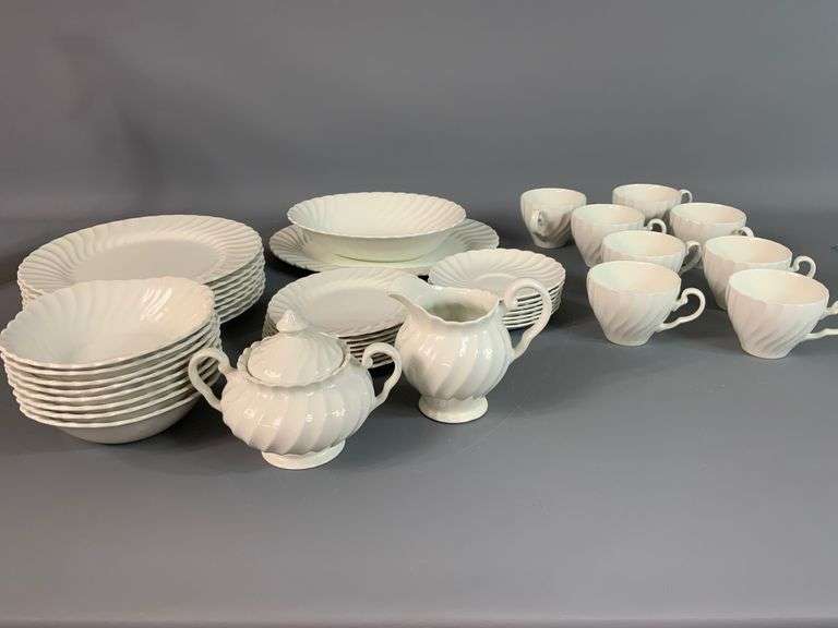 Snowhite Regency by Johnson Bros. Made in England, Ironstone Dish Set ...