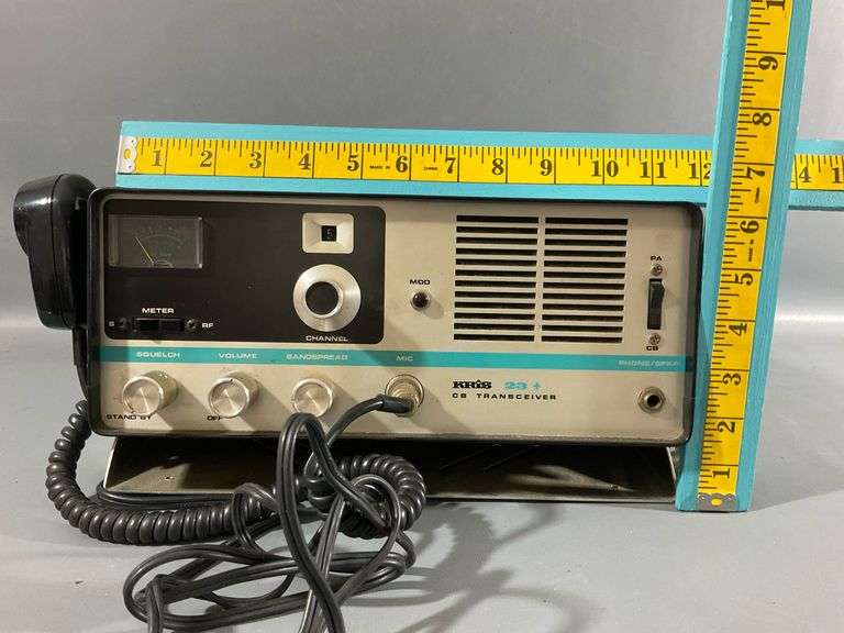 Vintage Kris 23+ CB Transceiver, Powers On - Coastal Downsizing LLC