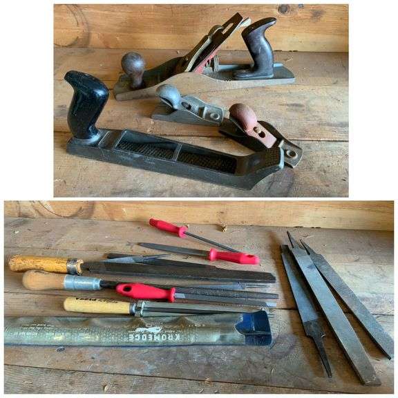 Assorted Size Planers and Files - Coastal Downsizing LLC