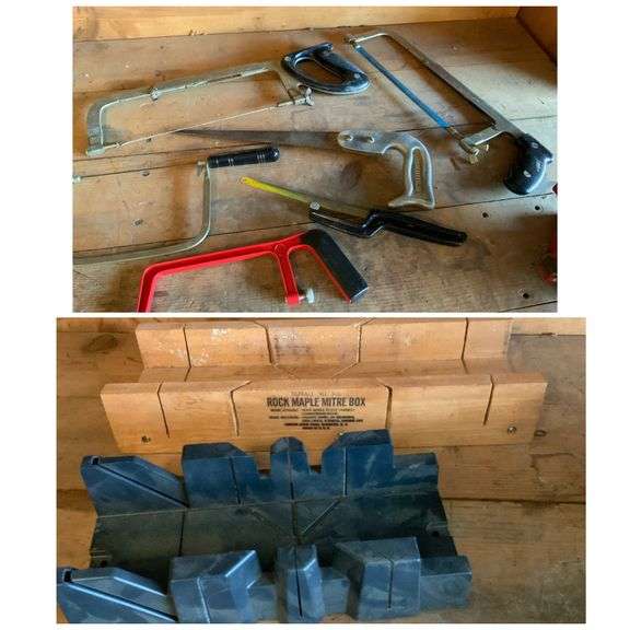 Small Hand Saws and Miter Boxes - Coastal Downsizing LLC