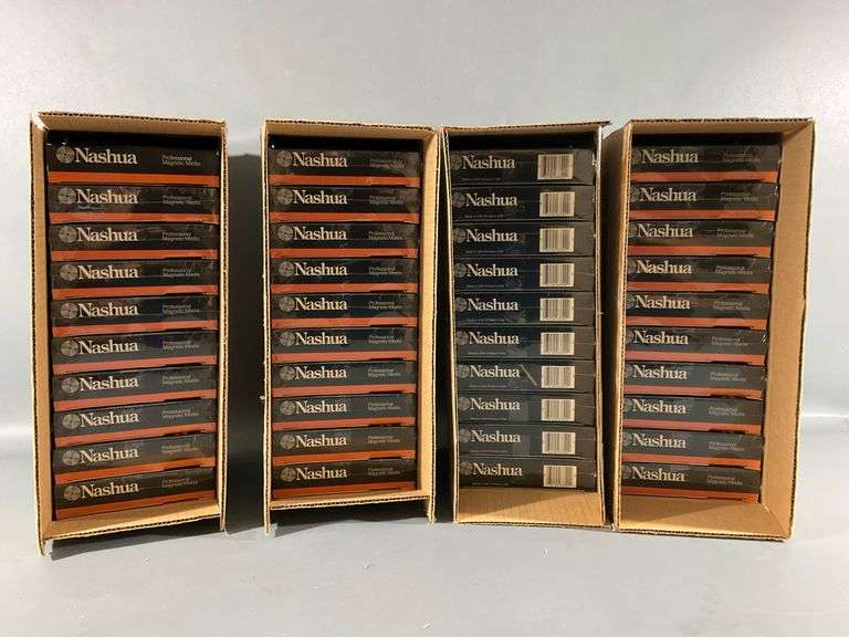 (40) Boxes Of 10 Nashua Professional Magnetic Media 5 1/4” Diskettes ...