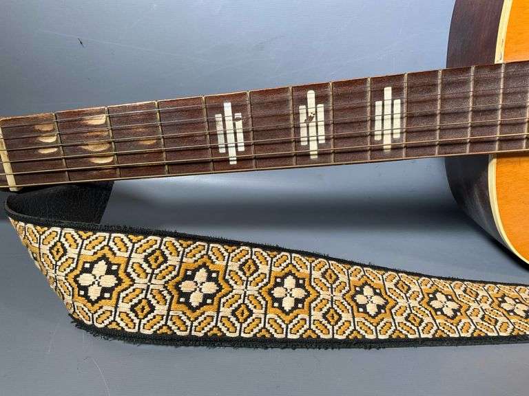 Vintage Stella Harmony Steel Reinforced Neck Acoustic Guitar with ...