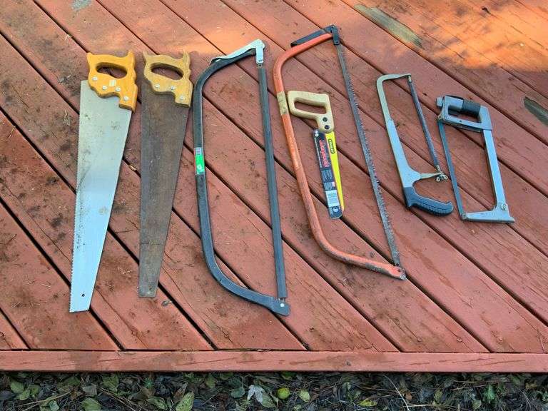 Assorted Axes and Saws - Coastal Downsizing LLC