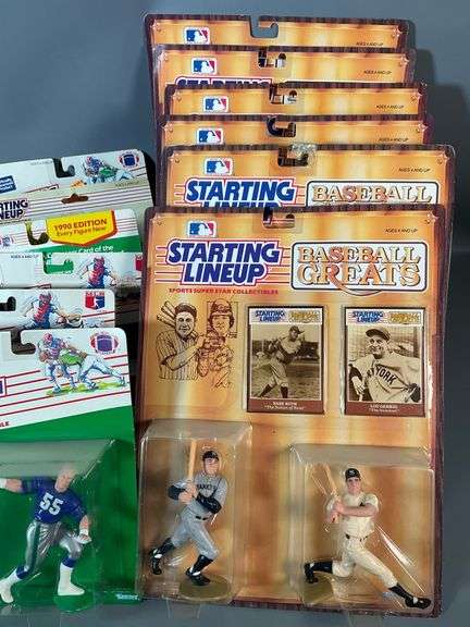 Starting Lineup Sports Superstar Collectible Figures with Sport Card ...