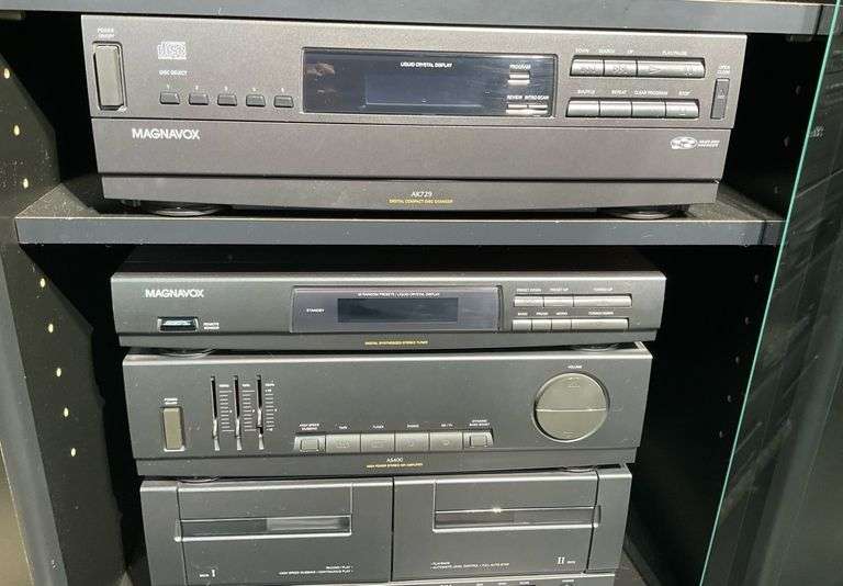 Magnavox AK 729 5-Disc Carousal Digital Compact Disc Changer And AS400 ...