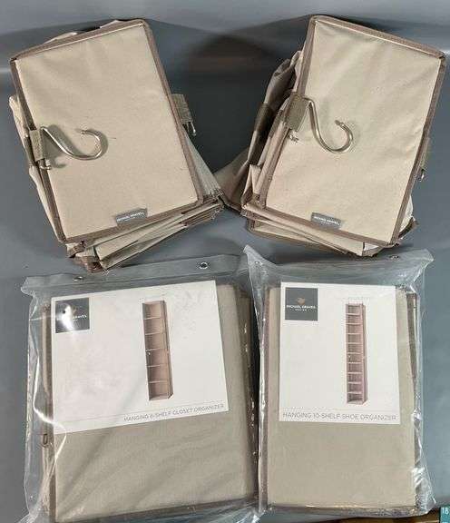 Michael Graves Design Hanging Shoe Organizer (3) and One Closet ...
