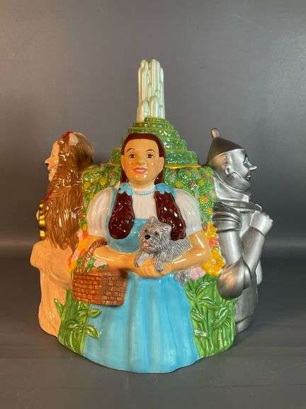 Warner Bros. Studios The Wizard Of Oz Collectible Cookie Jar In ...