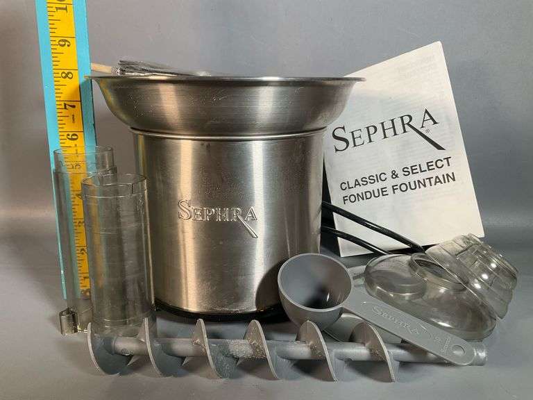 Sephra Classic and Select Fondue Fountain, Powers On - Coastal ...