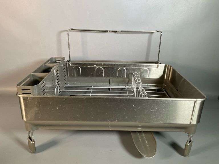 Simplehuman Stainless Dish Drainer - Coastal Downsizing LLC