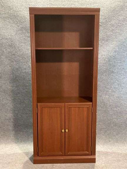 Engineered Wood Bookcase With Bottom Cabinet, Has Only One Shelf, 30 ...