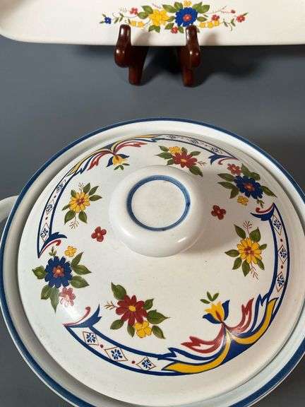 Vintage Stoneware Casserole Dishes Made in Japan - Coastal Downsizing LLC