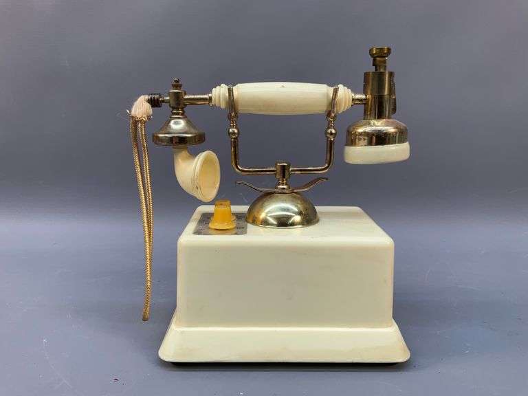 Vintage Telephone Transistor Radio And Lighter, Untested - Coastal ...