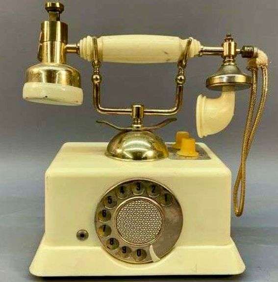 Vintage Telephone Transistor Radio And Lighter, Untested - Coastal ...