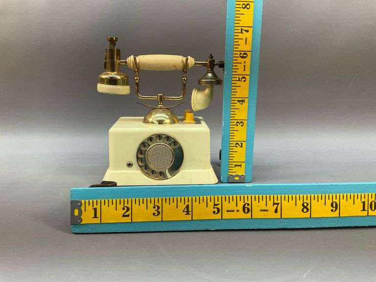 Vintage Telephone Transistor Radio And Lighter, Untested - Coastal ...