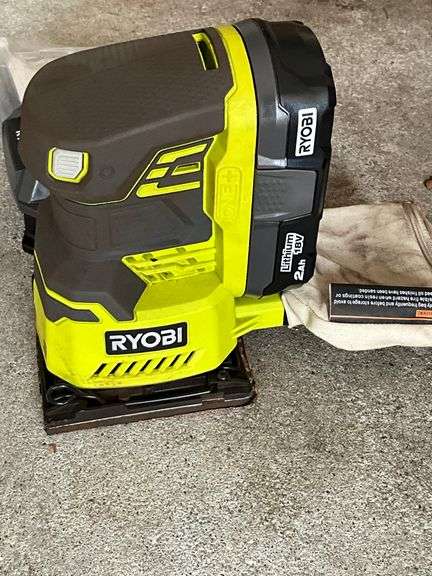 Ryobi Battery Operated Sander, Model P440, Works - Coastal Downsizing LLC