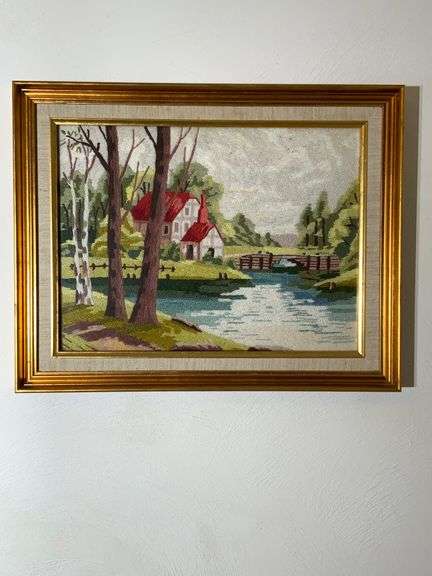 1978 Japanese Tokyo Bunka Punch Embroidery, Made in Okinawa Japan ...