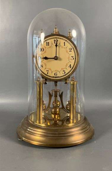Dome Mantel Clock, Made In Germany, Untested - Coastal Downsizing LLC
