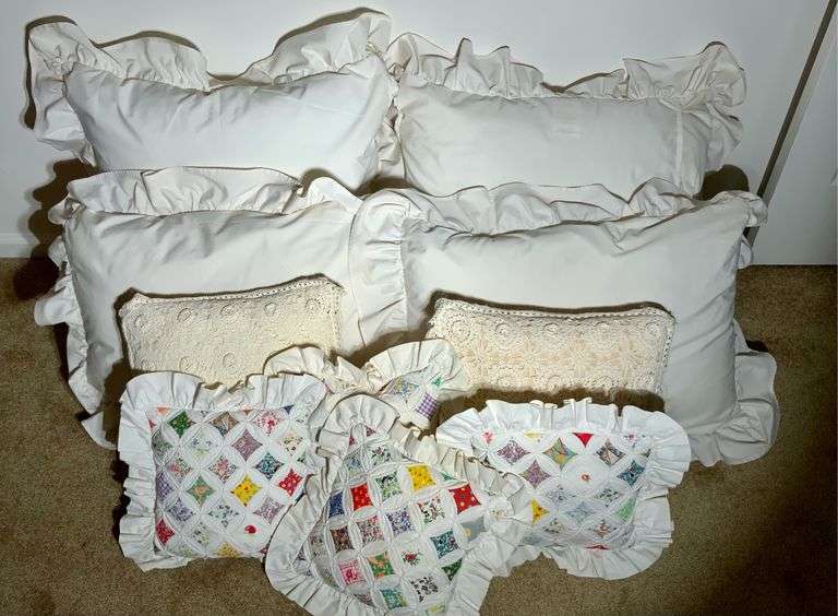 Large Lot of Assorted Pillows - Coastal Downsizing LLC