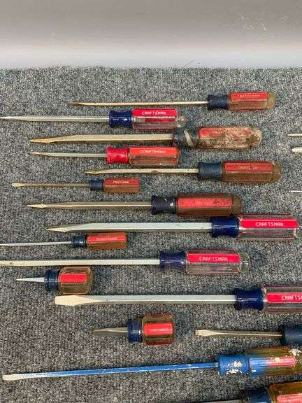 Craftsman Screwdrivers, Flat and Phillips Head (50+) - Coastal Downsizing LLC