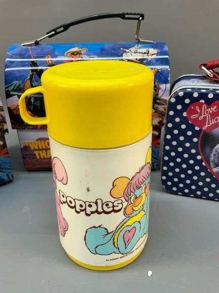 The Lone Ranger Lunch Boxes, Popples Thermos and Small I Love Lucy Box ...