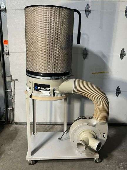 Delta Dust Collector, Model 50-850, Powers On - Coastal Downsizing LLC