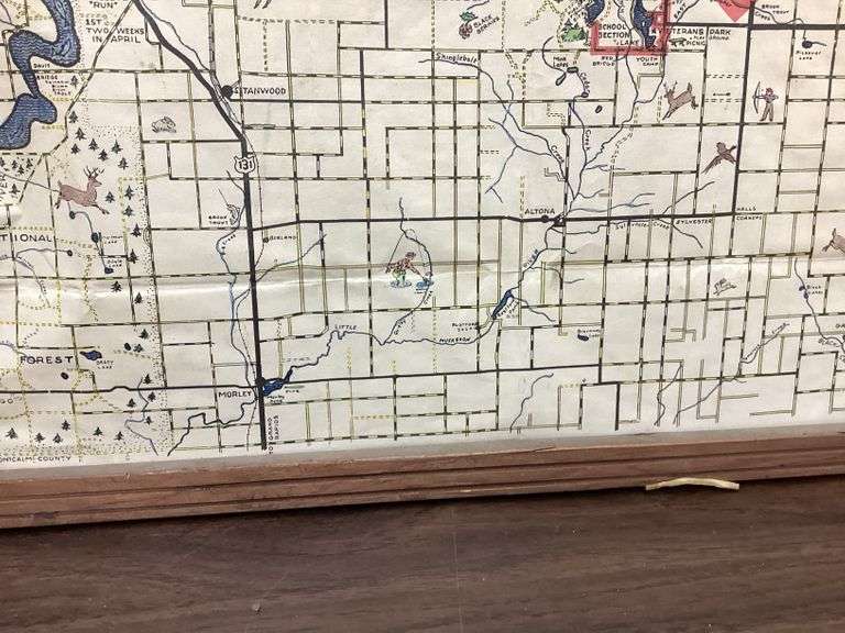 Mecosta County Map - Currie Auction Service