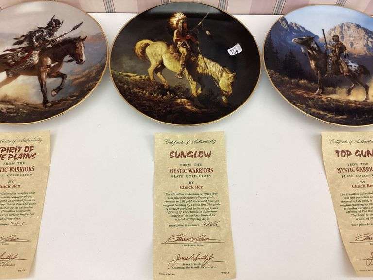 NATIVE AMERICAN PLATE COLLECTION - Currie Auction Service