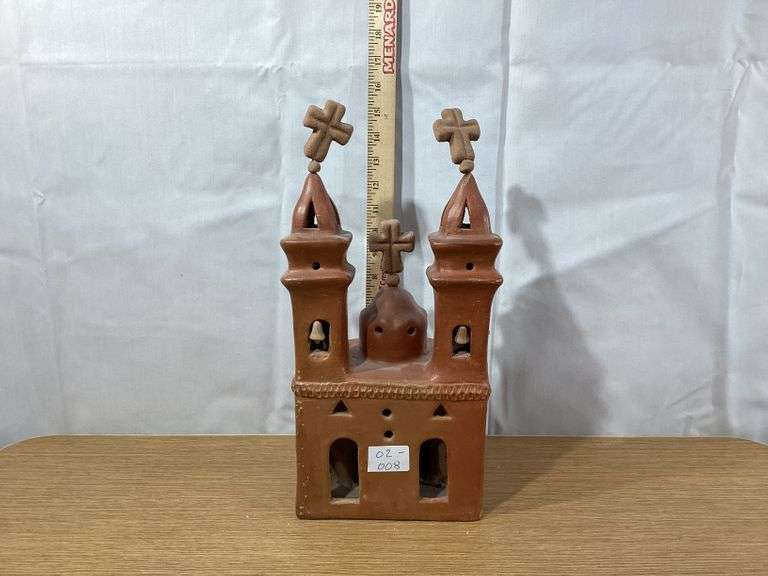VINTAGE CLAY CATHEDRAL - Currie Auction Service