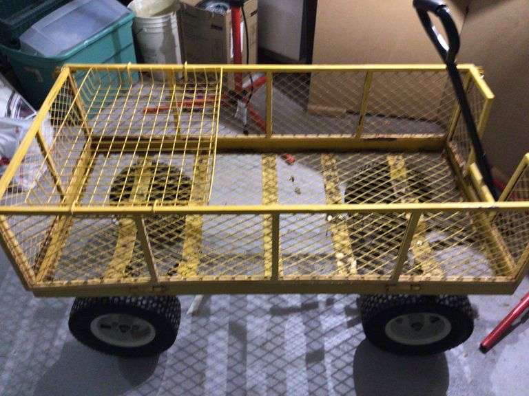 WIRE YARD WAGON - Currie Auction Service