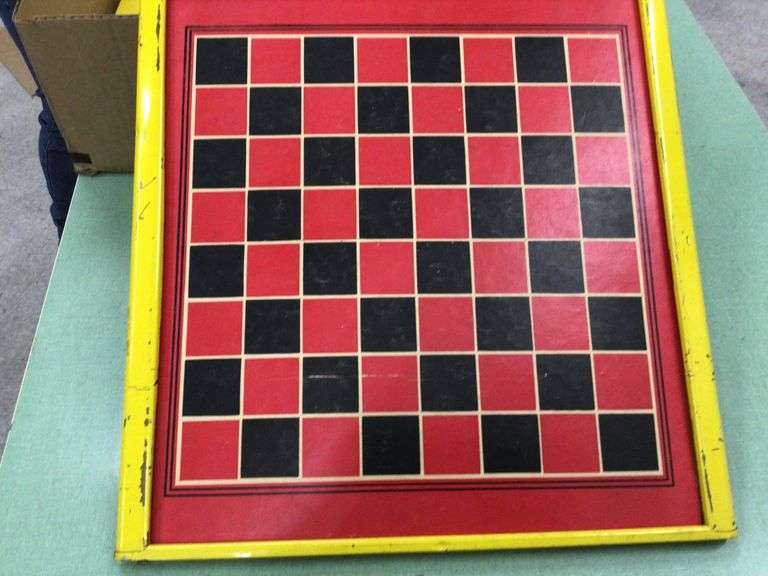 CHECKER BOARD, CHILD'S GUIDANCE TOY AND CLAY COLLAGE KIT - Currie ...