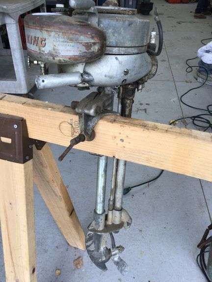VINTAGE SEA KING TROLLING MOTOR - Currie Auction Service