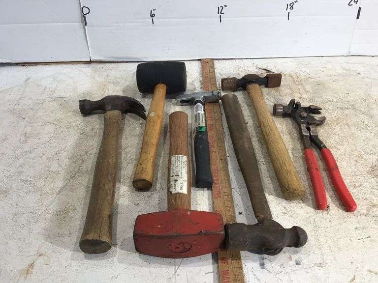 VARIOUS HAMMERS - Currie Auction Service