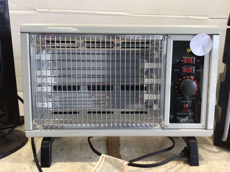 2 PORTABLE HEATERS - Currie Auction Service