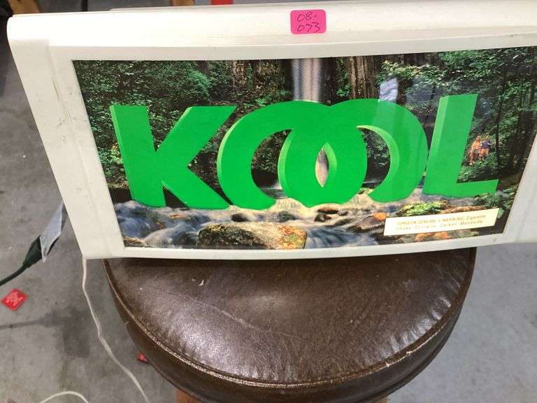 KOOL LIGHT UP SIGN - Currie Auction Service